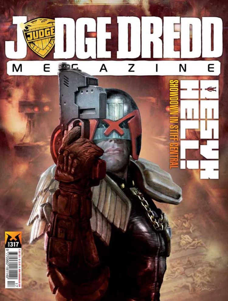 2000 AD Shop : Judge Dredd Megazine 317
